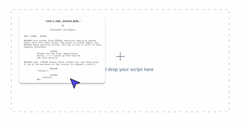 AI reader - For rehearsals, self-tapes & auditions