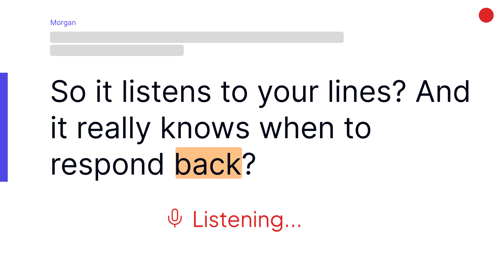 AuditionLead - AI scene reader for actors